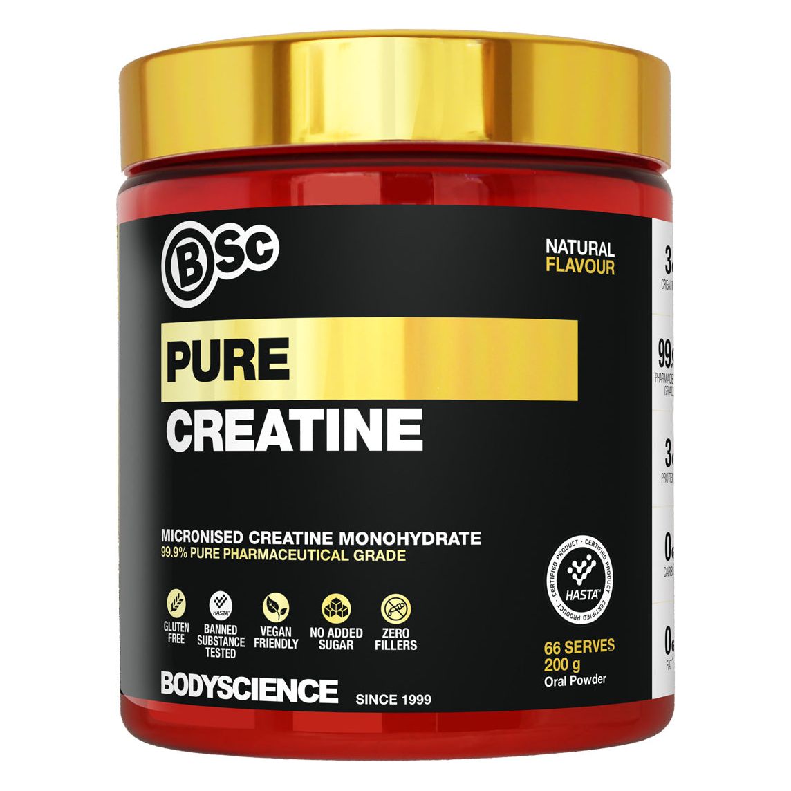 Pure Creatine by Body Science BSc – GymFit.au